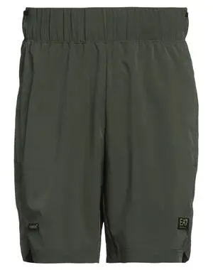 EA7 Athletic Stretch Shorts - Green