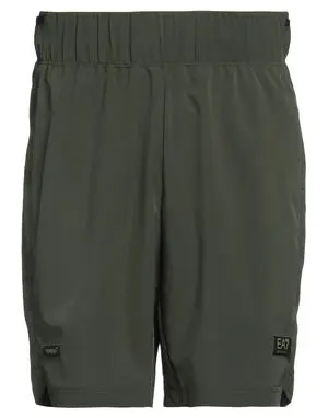 EA7 Athletic Stretch Shorts - Green