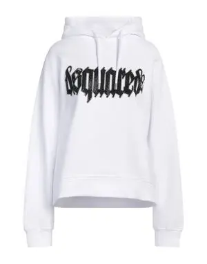 Dsquared2 Cotton Blend Sweatshirt - White