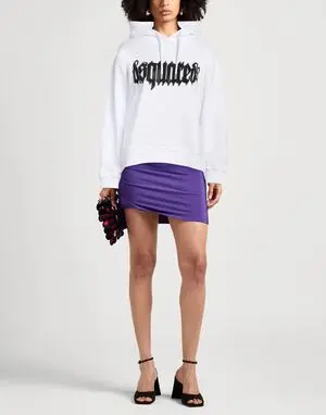 Dsquared2 Cotton Blend Sweatshirt - White