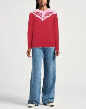 Kenzo Flocked Floral-print Sweatshirt