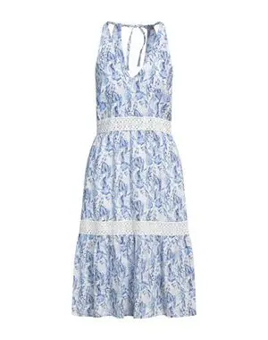 120% Lino Mini Dresses