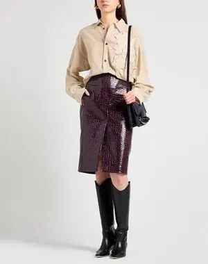 Dsquared2 Oversized Voile Shirt With Appliqu