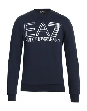 EA7 Cotton Elastane Sweatshirt With Logo