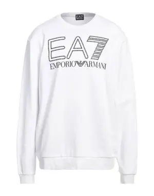 EA7 Cotton Elastane Sweatshirt With Logo