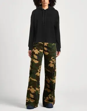 Armani Exchange Sweatshirt In Cotton, Polyester, Polyamide, Metallic Fiber, And Elastane