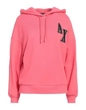Armani Exchange Cotton-blend French Terry Sweatshirt - Red