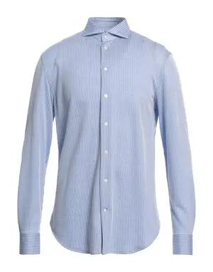 Emporio Armani Shirt Size Lyocell, Virgin Wool - Blue