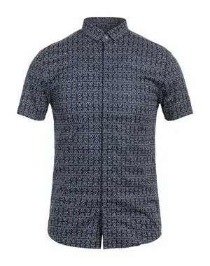 Armani Exchange Shirt Size Cotton, Elastane - Navy