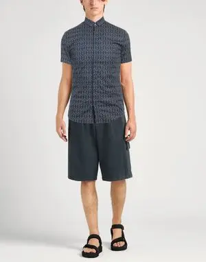 Armani Exchange Shirt Size Cotton, Elastane - Navy