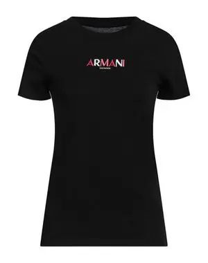 Armani Exchange Embroidered T-shirts For Women