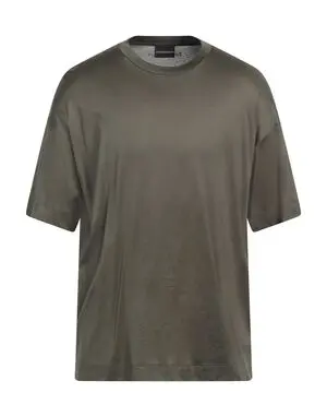 Emporio Armani T-shirt Size Lyocell, Cotton - Green