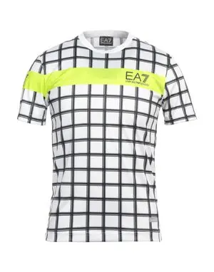 EA7 T-shirt Size Recycled Polyester - White