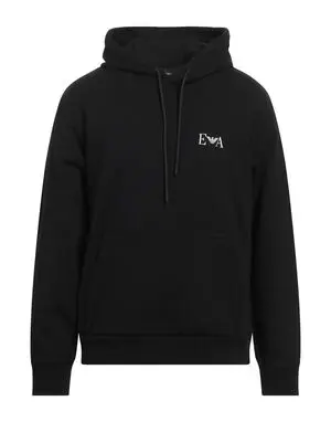 Emporio Armani Cotton-elastane Sweatshirt - Black