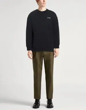 Emporio Armani Cotton-elastane Sweatshirt - Blue