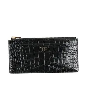 TOM FORD Wallet Leather - Black