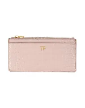 TOM FORD Woman Wallet Light Pink Size - Leather Light Pink