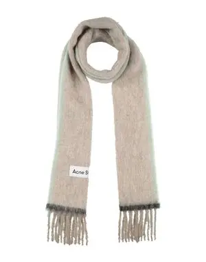 Acne Studios Scarf Light Alpaca Wool, Wool, Nylon, Mohair Wool - Grey