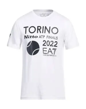 EA7 T-shirt Size Cotton, Elastane - White