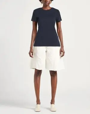 Armani Exchange T-shirt With Embroidered Logo - Navy