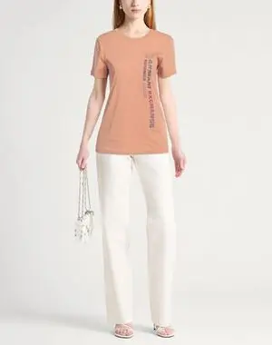 Armani Exchange Logo-print T-shirt - Pink