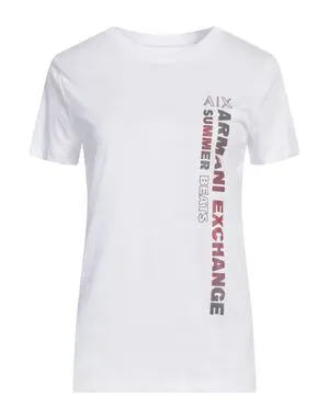 Armani Exchange Logo-print T-shirt - White