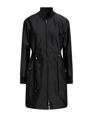 MOORER Overcoat With Knitted Trims