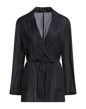 Brunello Cucinelli Double-breasted Striped Blazer