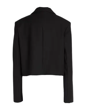 Maje Woven Double-breasted Blazer