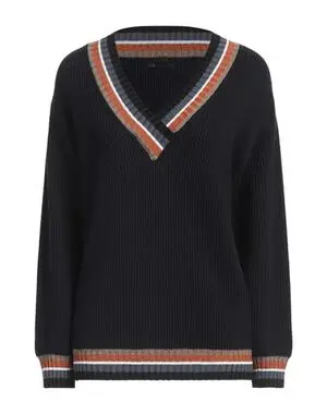 Moorer Drop Shoulder Sweaters For Women