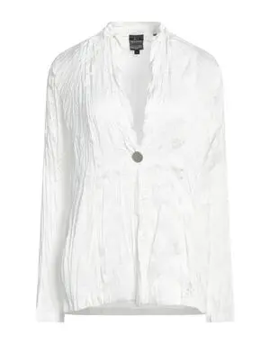 Armani Exchange Single-breasted Blazer - White