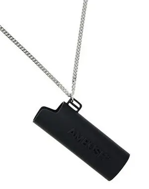 AMBUSH Pendant Necklace - Black
