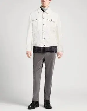 Brunello Cucinelli Denim Trucker Jacket - White