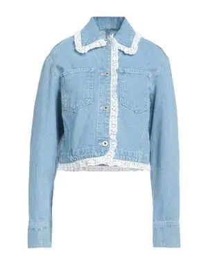 Kenzo Denim Jacket With Lace Trims