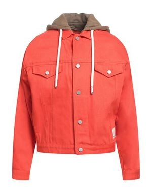 Emporio Armani Denim Trucker Jacket - Orange