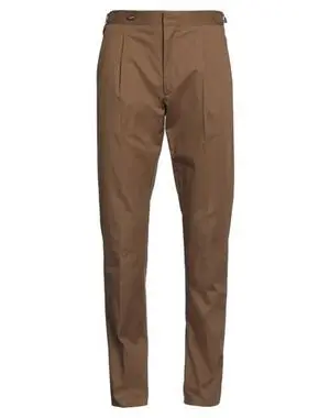 MOORER Tapered Leg Trousers - Beige