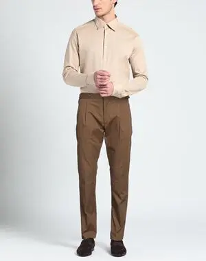 MOORER Tapered Leg Trousers - Beige
