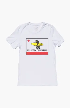 EVERYDAY CALIFORNIA La Hermosa Tee - White