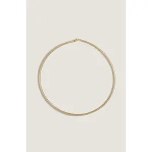 KINN Heirloom Curved Chain Necklace - Gold