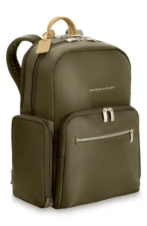 Briggs & Riley Rhapsody Medium Backpack - Olive
