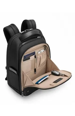 Briggs & Riley Work Slim Backpack - Black