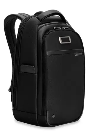 Briggs & Riley Work Slim Backpack - Black
