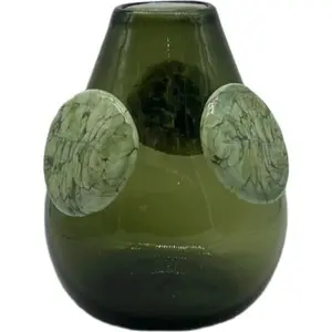 MESO GOODS Ojo De Liebre Vase - Green