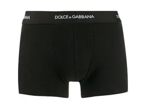 Dolce & Gabbana Logo Boxers - Black