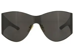 Balenciaga Oversized Shield Sunglasses - Grey (bb0122s/30009742/004)