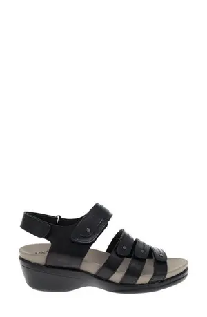 PROPET Ainsley Wedge Sandals - Black