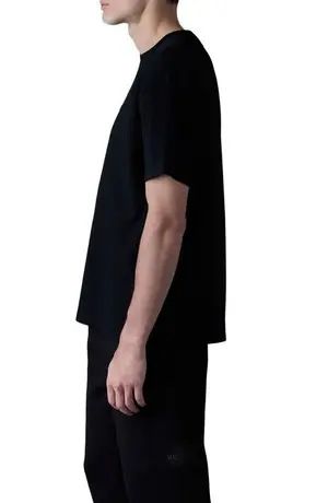 Mackage Tee-r Silicone Logo Organic Cotton T-shirt - Black