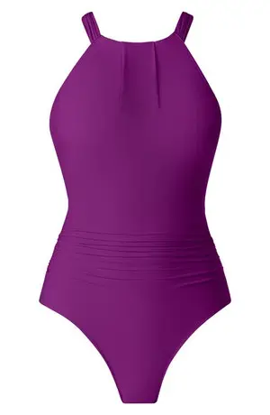 Magicsuit Amelia Open Back One-piece Swimsuit - Violet