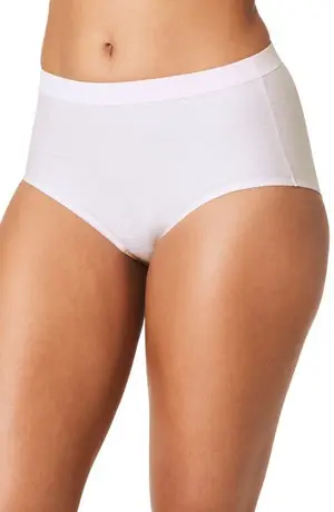 Spanx Spanxshape™ Invisible Cotton Blend Briefs Pink Blossom