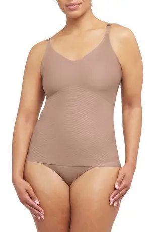Spanx Spanxshape™ Invisible Cotton Blend Cami - Cafe Au Lait